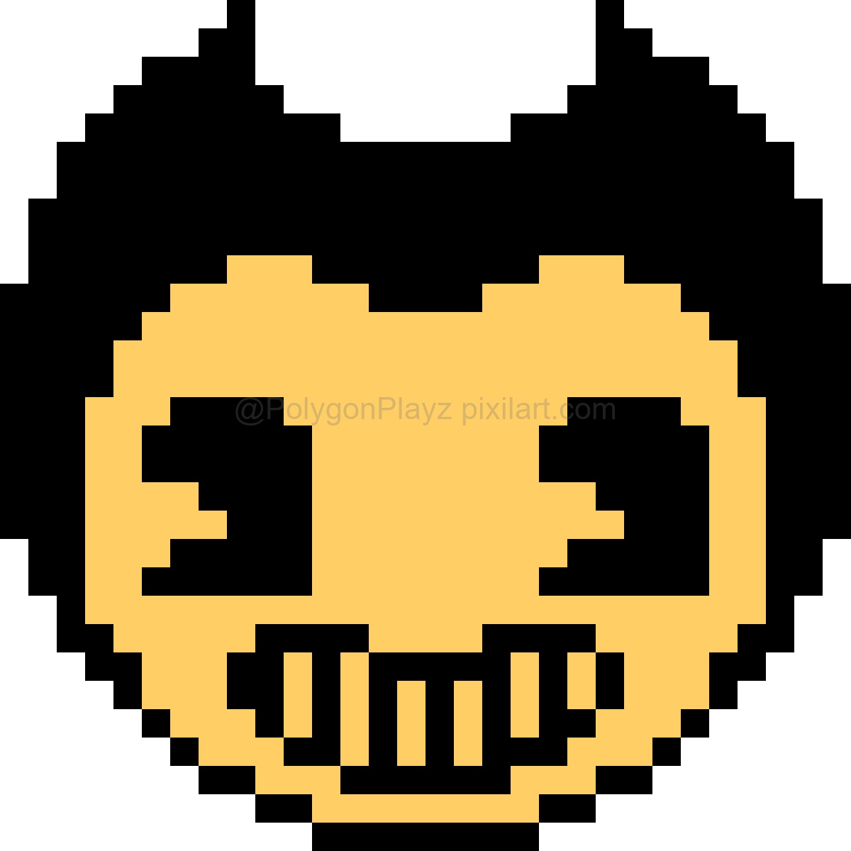 Pixilart - Bendy by PolygonPlayz