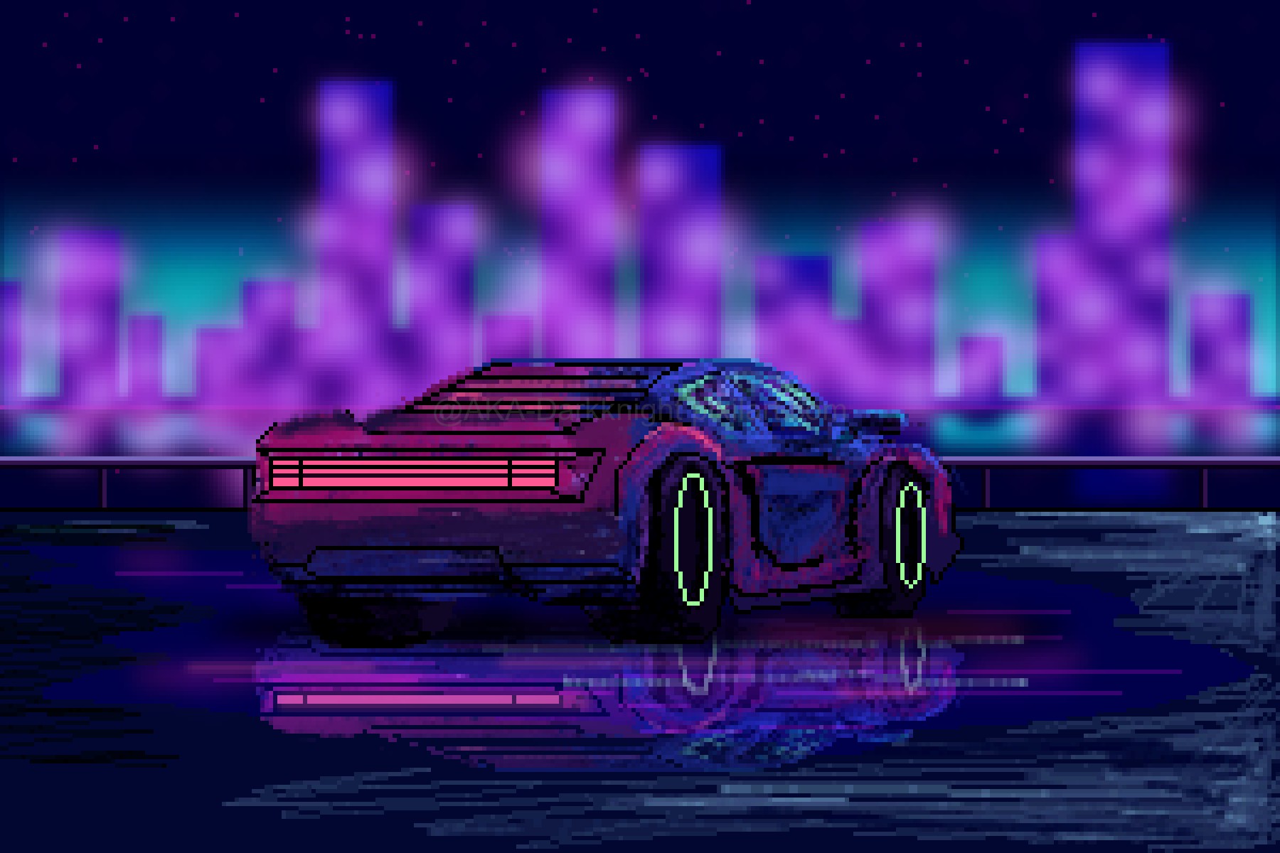 Pixilart - Distorted Cityscape by AKA-Darkknight