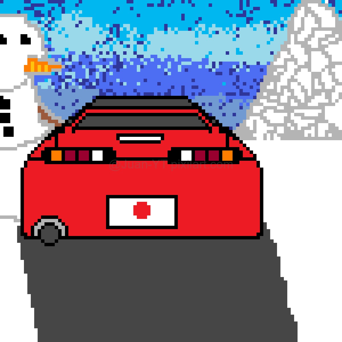 Pixilart - toyota supra mk4 by Juanyt