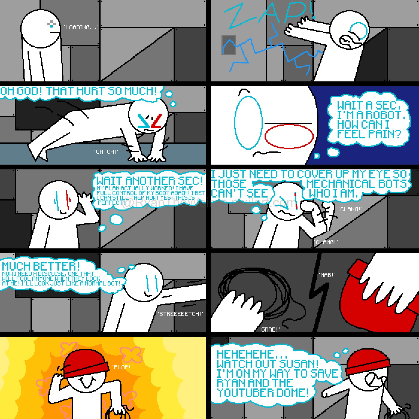 Episode 50 - The Youtuber Dome - Pixilart Comics