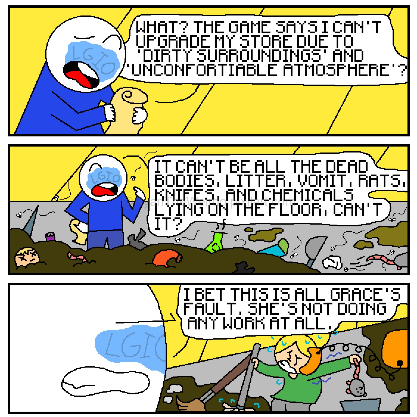 Pixilart - LGIO in a Nutshell Fanart #2 by RyanTheWeirdo