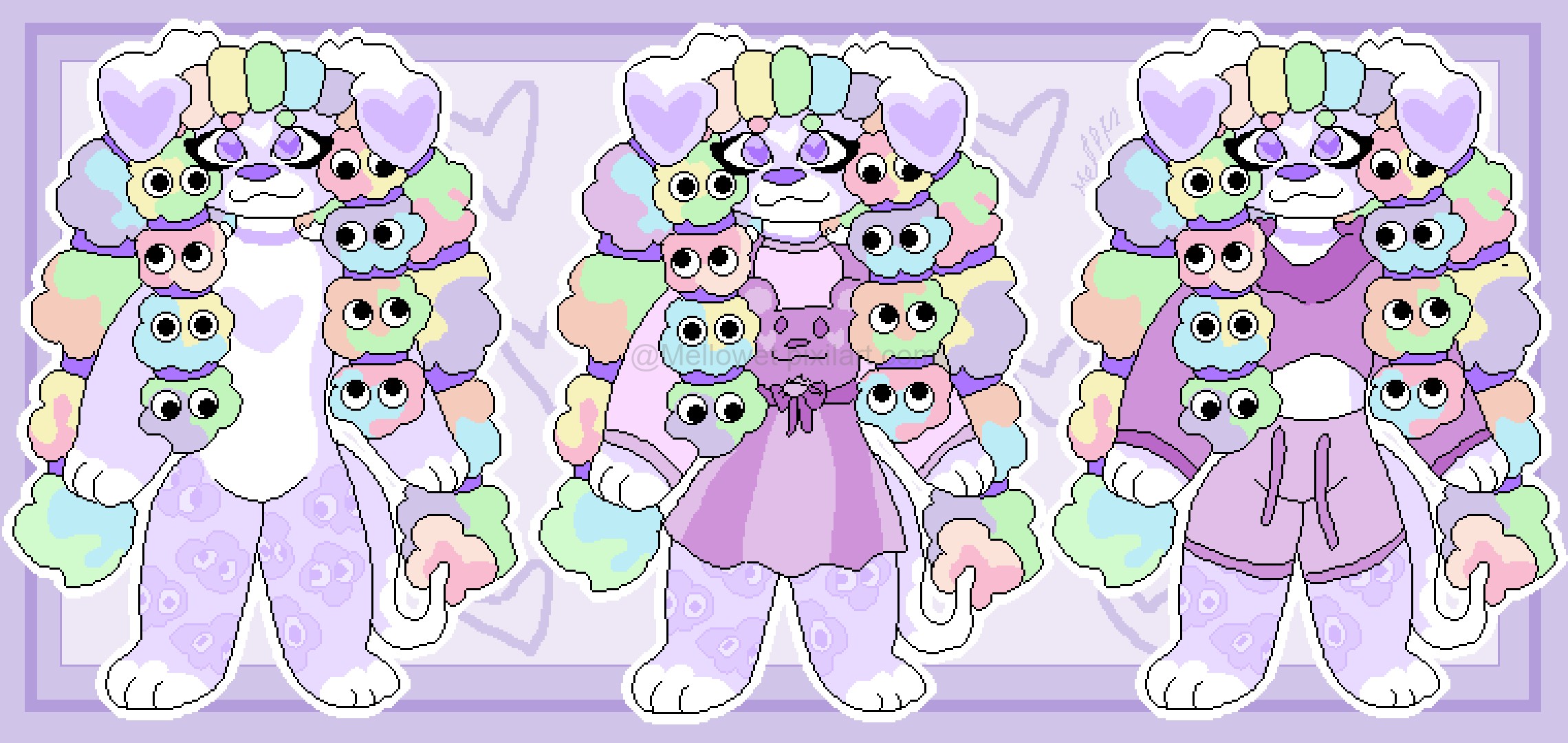 Pixilart Ref Sheet By Mellowet
