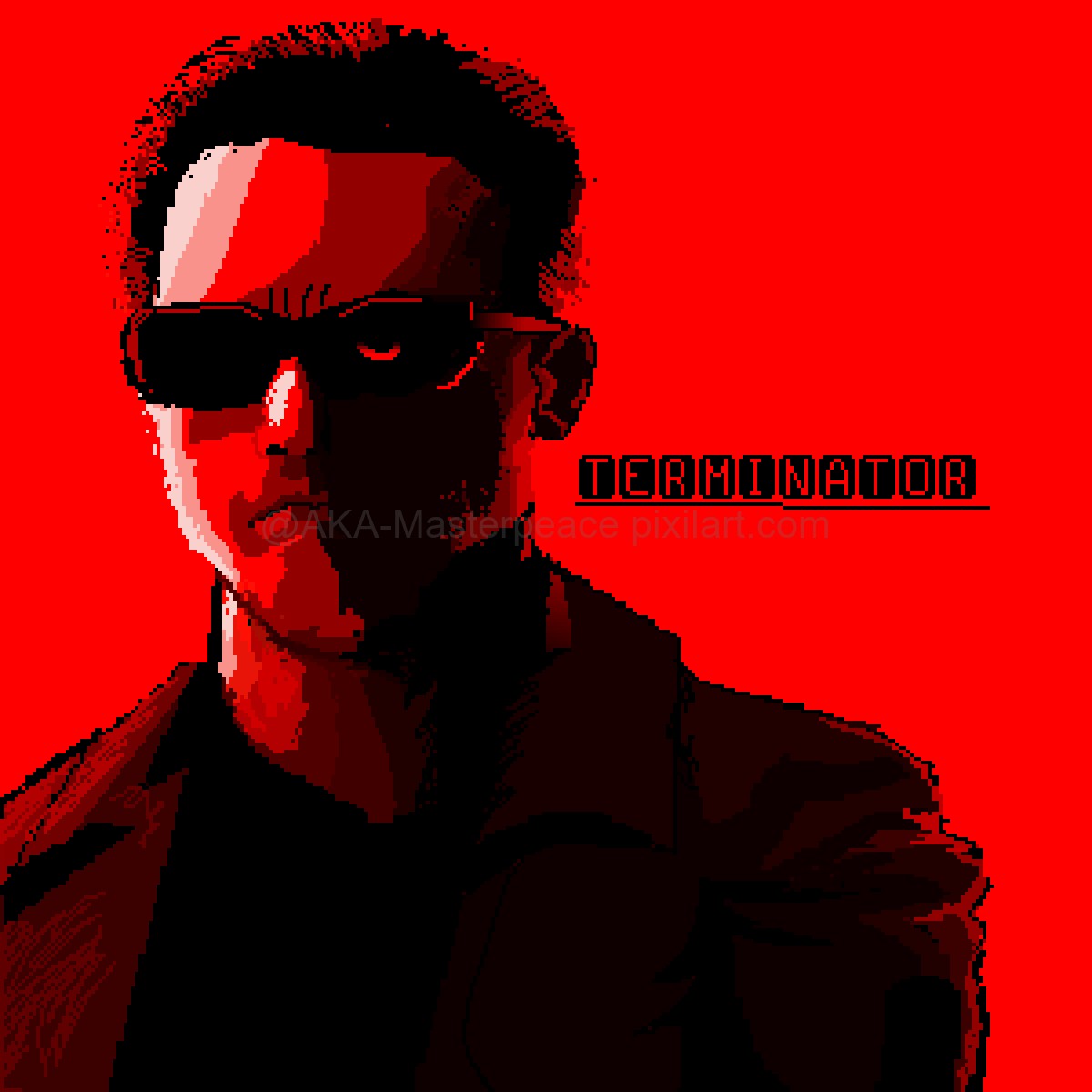 Pixilart - The Terminator by AKA-Masterpeace