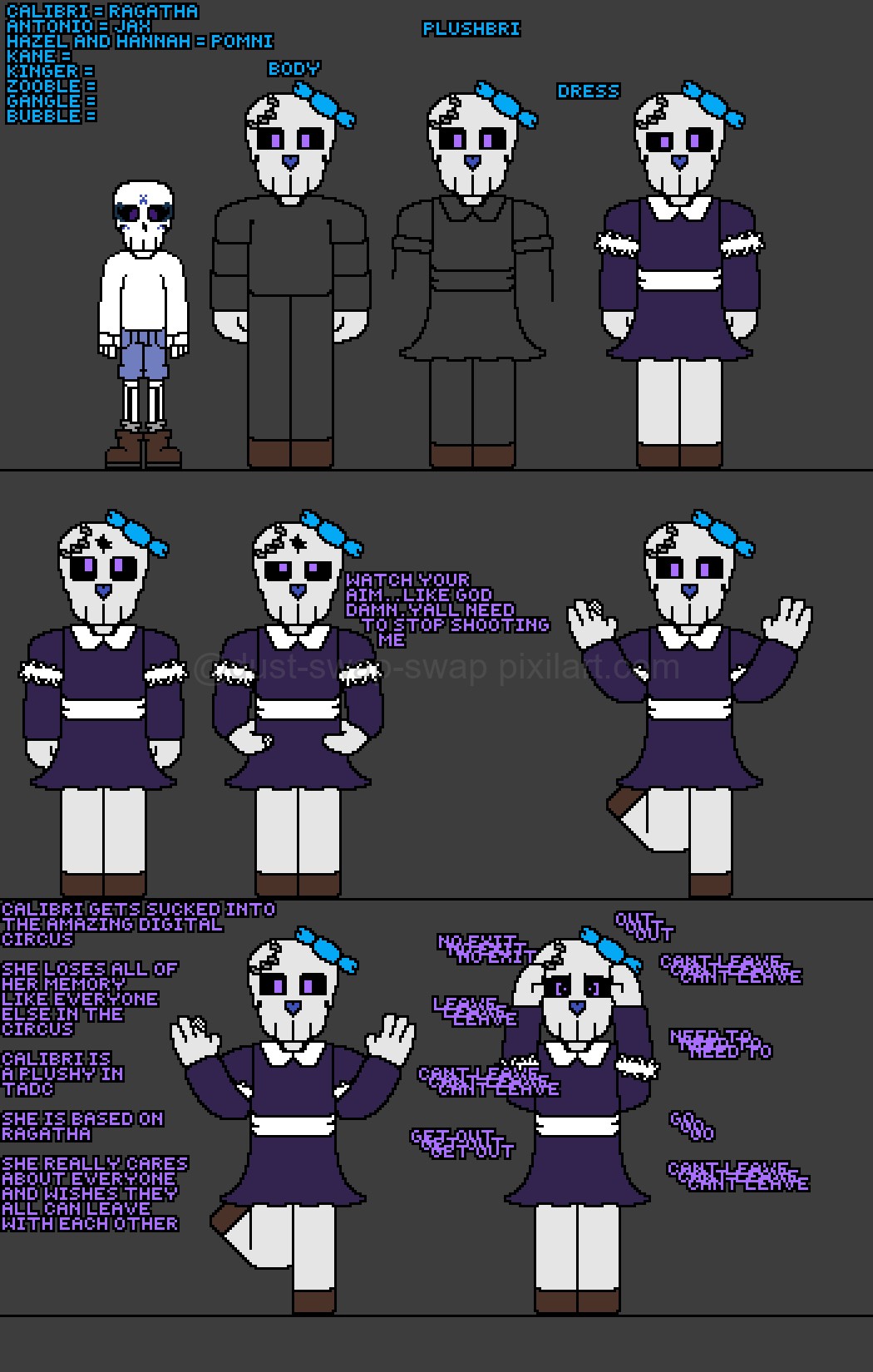 Pixilart - TADC Plushbri by dust-swap-swap