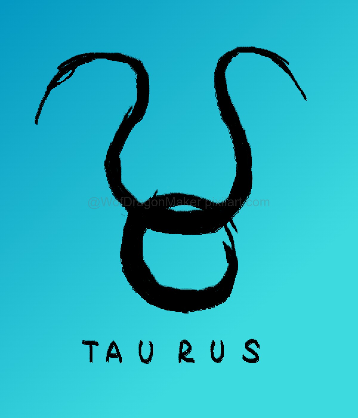 Pixilart - Taurus Sign ♉ by relatable