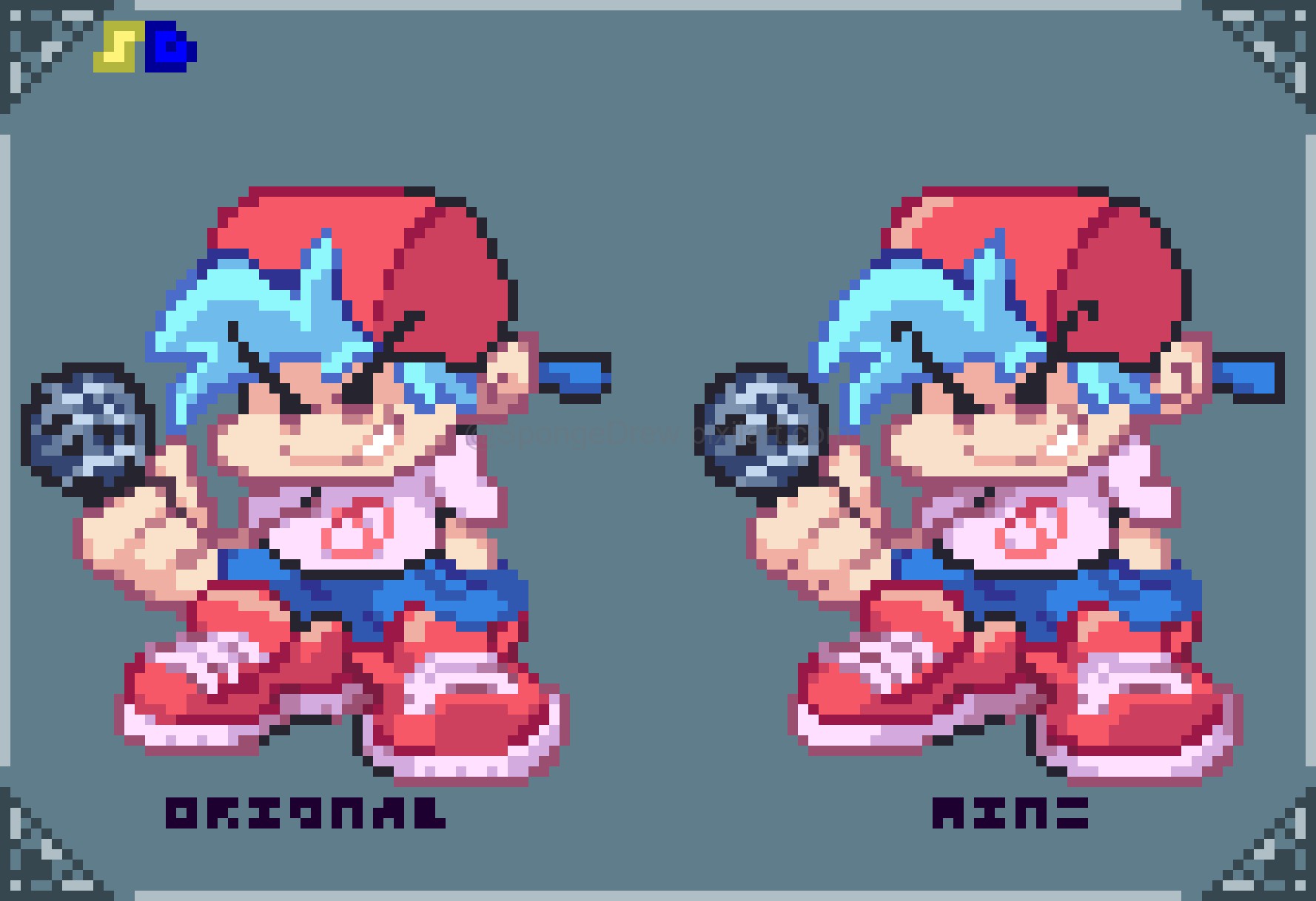 Pixilart - BF Week 6 resprite by SpongeDrew