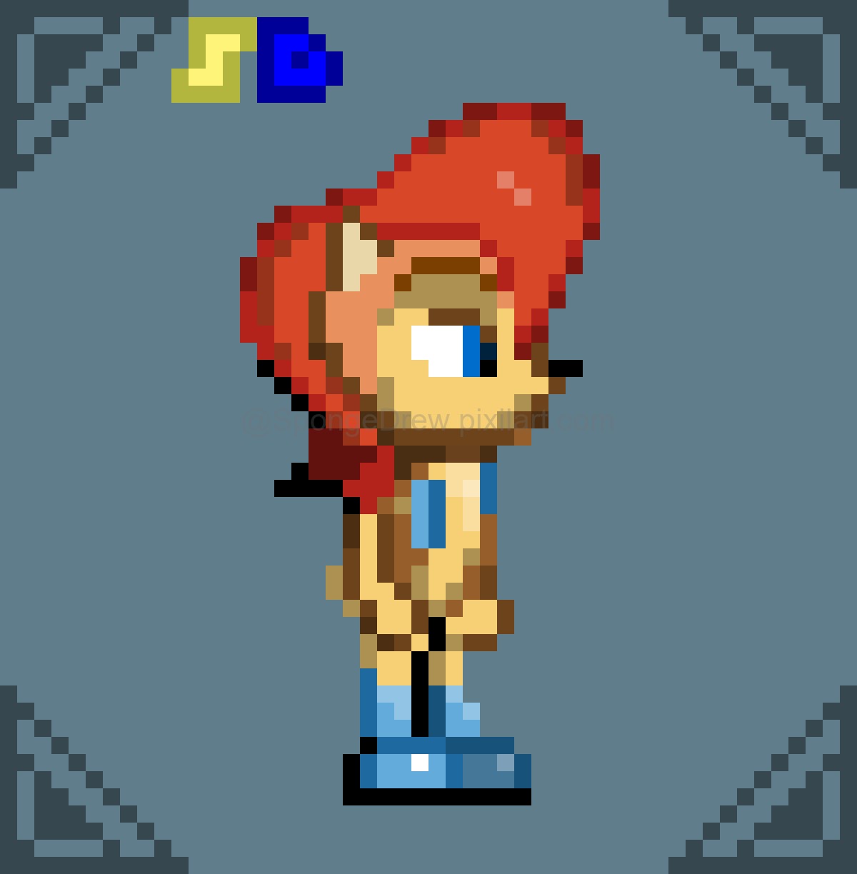 Pixilart - Sally Acorn (Requested) by SpongeDrew