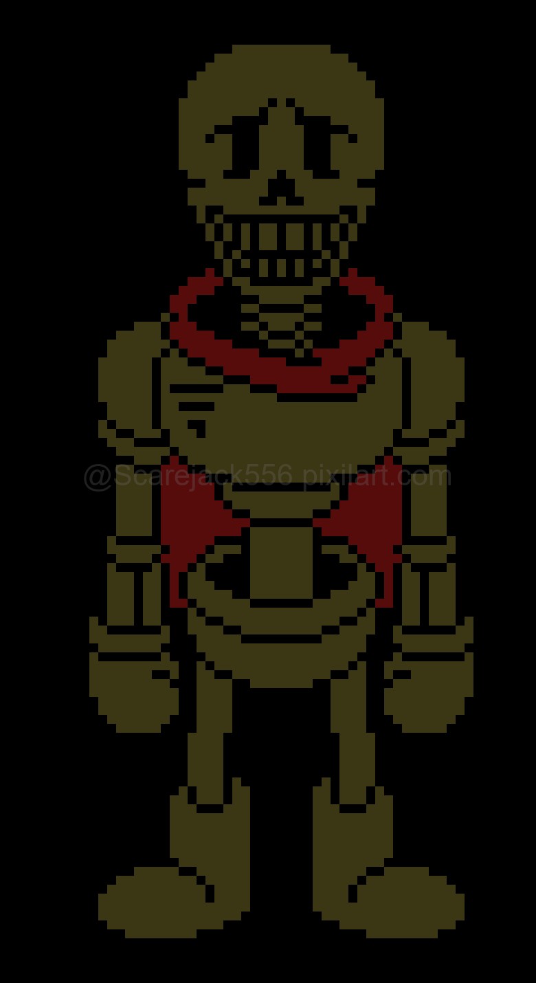 Pixilart - SJ AxeAxe Papyrus Timeline Shift by Scarejack556
