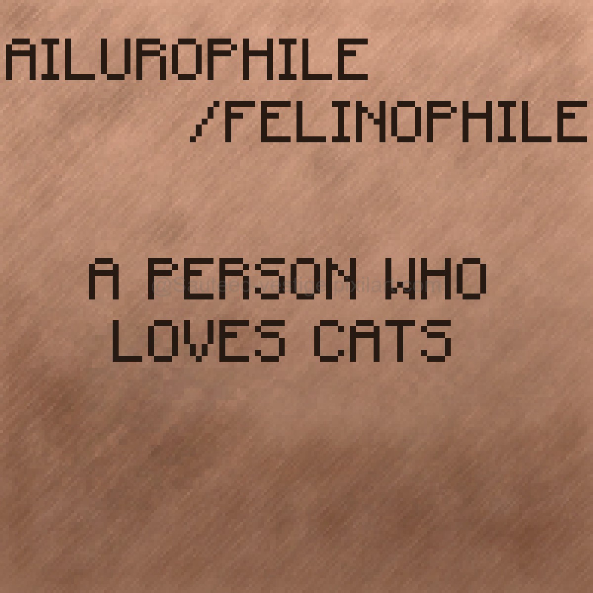 Pixilart - Ailurophile Felinophile by Sauteed-vestige