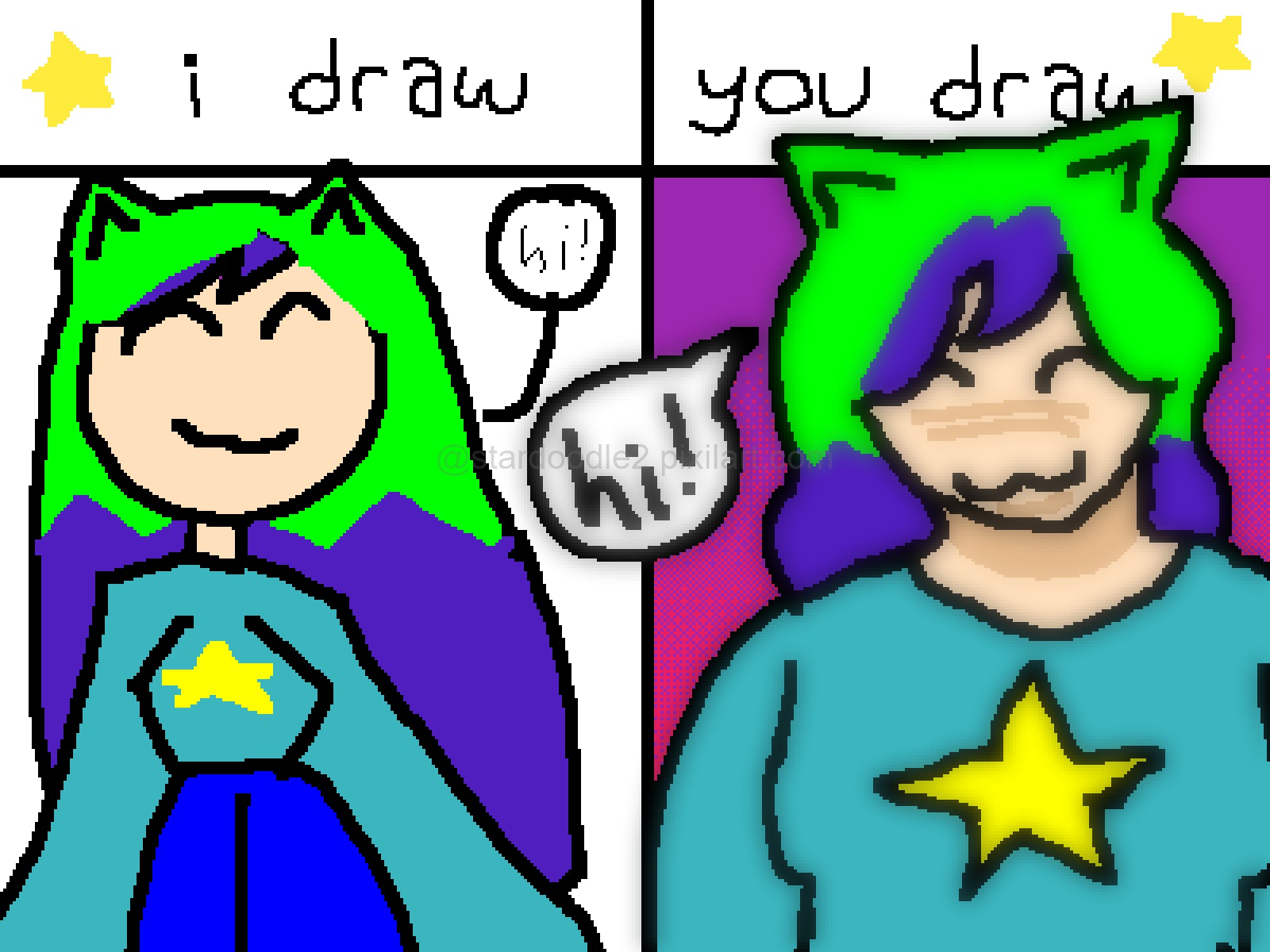 I draw you draw by stardoodle2 - Pixilart
