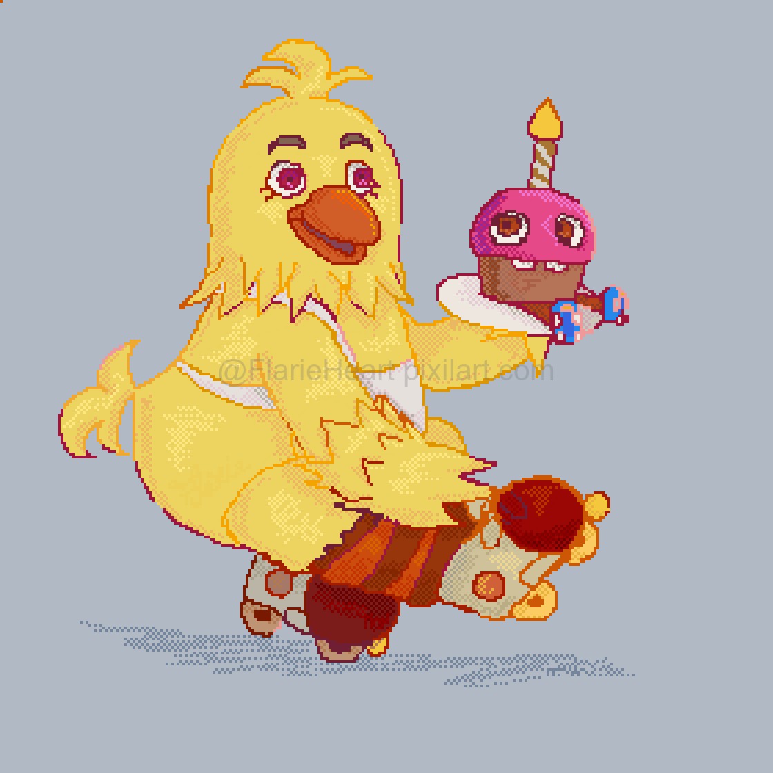 Pixilart - SOTM Chica by FlarieHeart