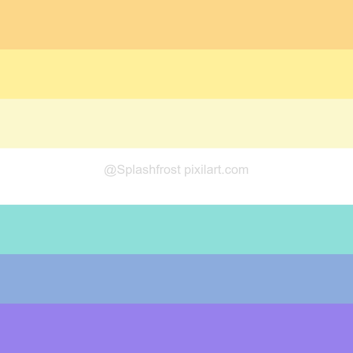 Pixilart - Genderfaun Flag by Splashfrost