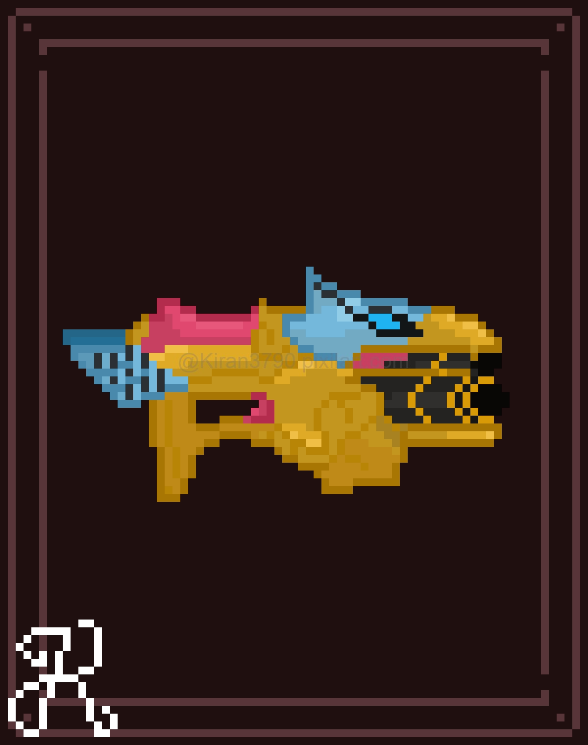 Pixilart - Adamant Rail: Exagryph (Hades) by Kiran3790